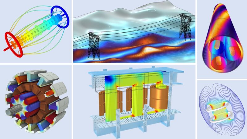 Simulations for network optimization with COMSOL Multiphysics and ...